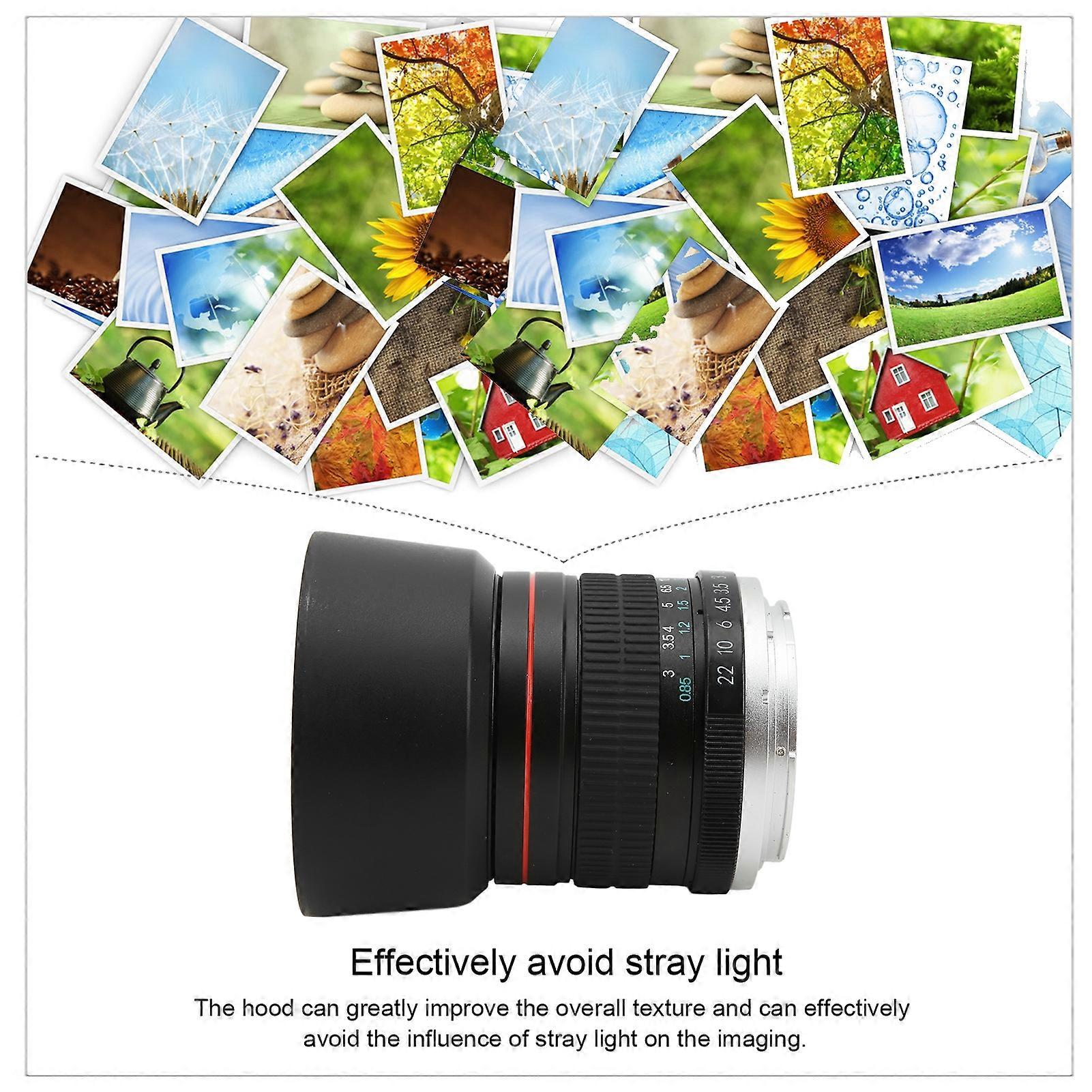 85mm F1.8 Large Aperture Camera Lens for Full Frame Portrait ...