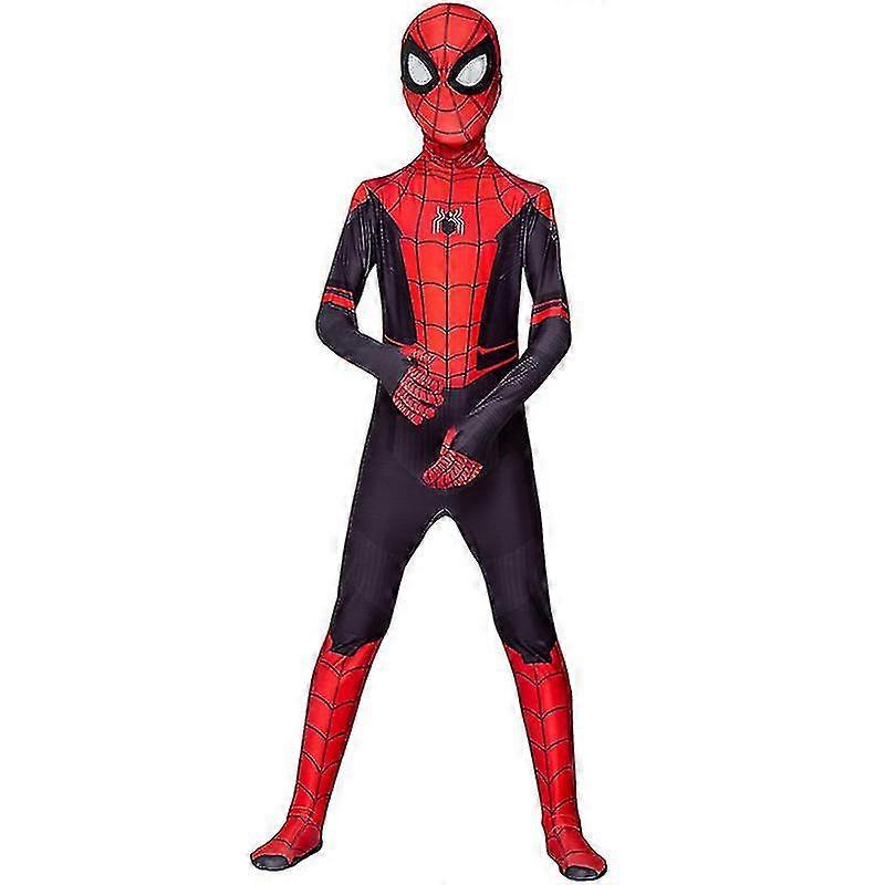 Kids Adult Spider-man Far From Home Spiderman Zentai Cosplay Costume ...