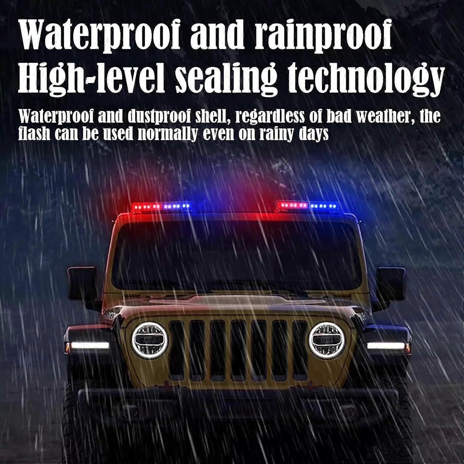 Car Strong Magnetic Flash Light, 6LED Car Emergency Trunk Warning Lamps ...