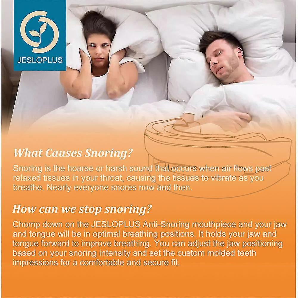 Snore Guard - Anti-snoring Mandibular Mouthpiece Device Sleep Apnoea ...