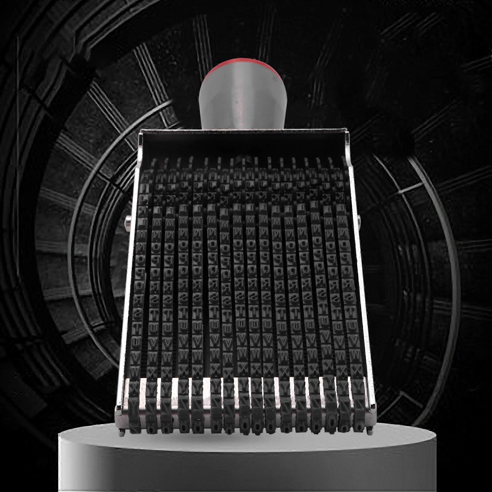 16 Digits Roller Stamp Personalized English Alphabet Number Symbol ...