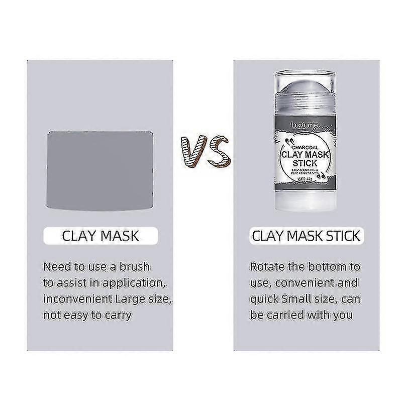 Clay Stick Face Mask,purifying Clay Stick Face Mask,solid Cleansing ...