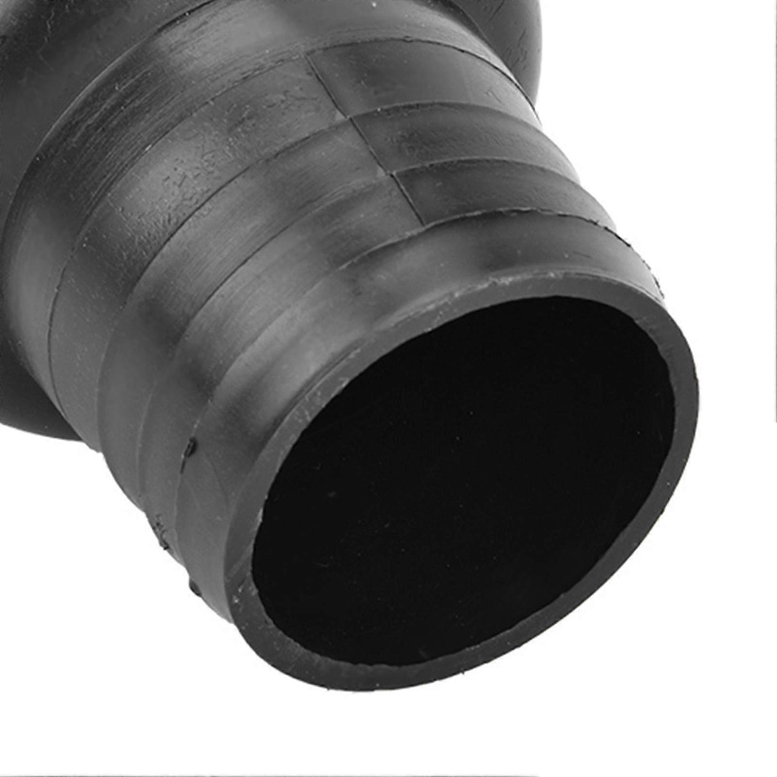 Water Pump Foot Valve Black PVC Low Pressure Flat Check Valve for Fluid ...