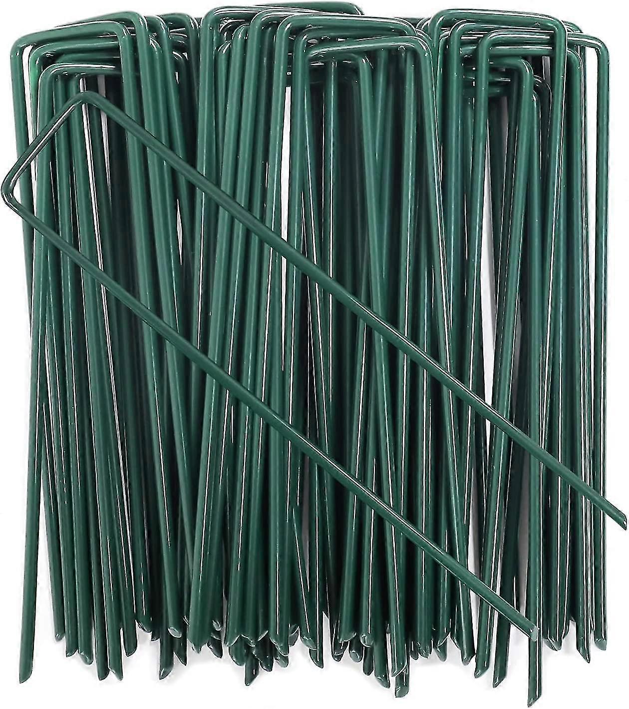 2023 - 50pcs Garden, Lawn Tie Stakes U-shaped Weed Tarpaulin Clips, Hot ...