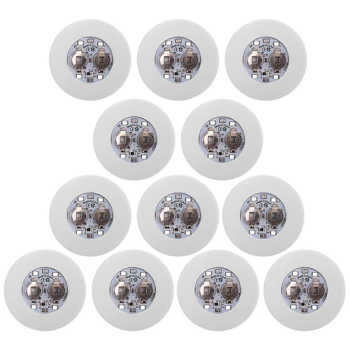 LED Coaster,12 Pack Light Up Coasters,LED Bottle Lights,LED Sticker ...