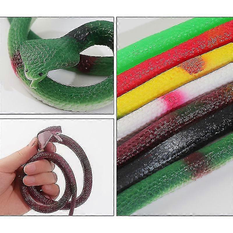 70cm Realistic Giant Cobra Rubber Fake Snake Toys Props And Practical ...