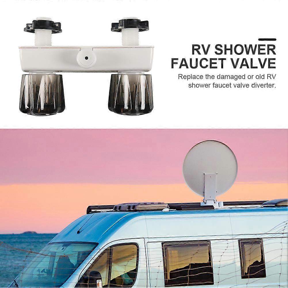 Camper Shower Faucet ABS For 2-hole 4 Center For Travel Trailer Camper ...