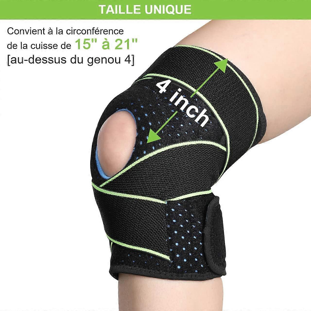 Patellar and Ligament Knee Brace, Knee Support Brace with Open Patella ...