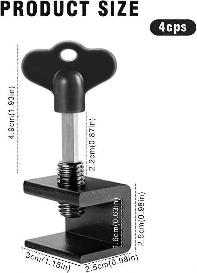 4 Pcs Sliding Window Lock, Sliding Bay Lock, Aluminum Sliding Window ...