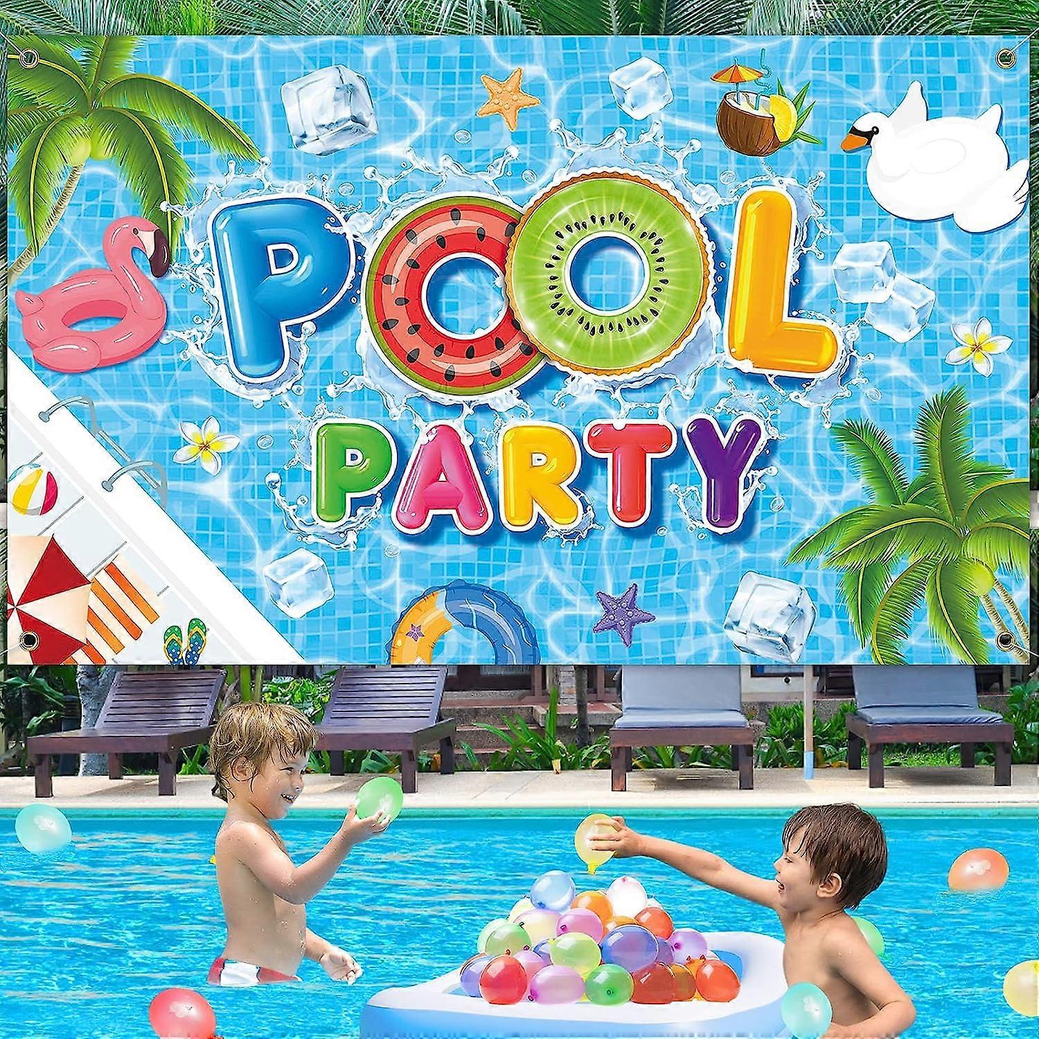Pool Party Background