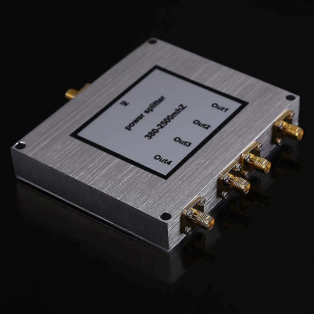 4 Way Sma Power Splitter 380mhz-2500mhz,sma Female Power Divider Signal ...