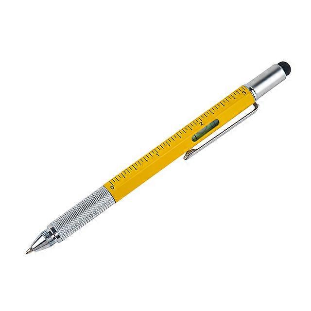 7 In1 Multifunction Ballpoint Pen Handheld Tool Measure Technical Ruler ...