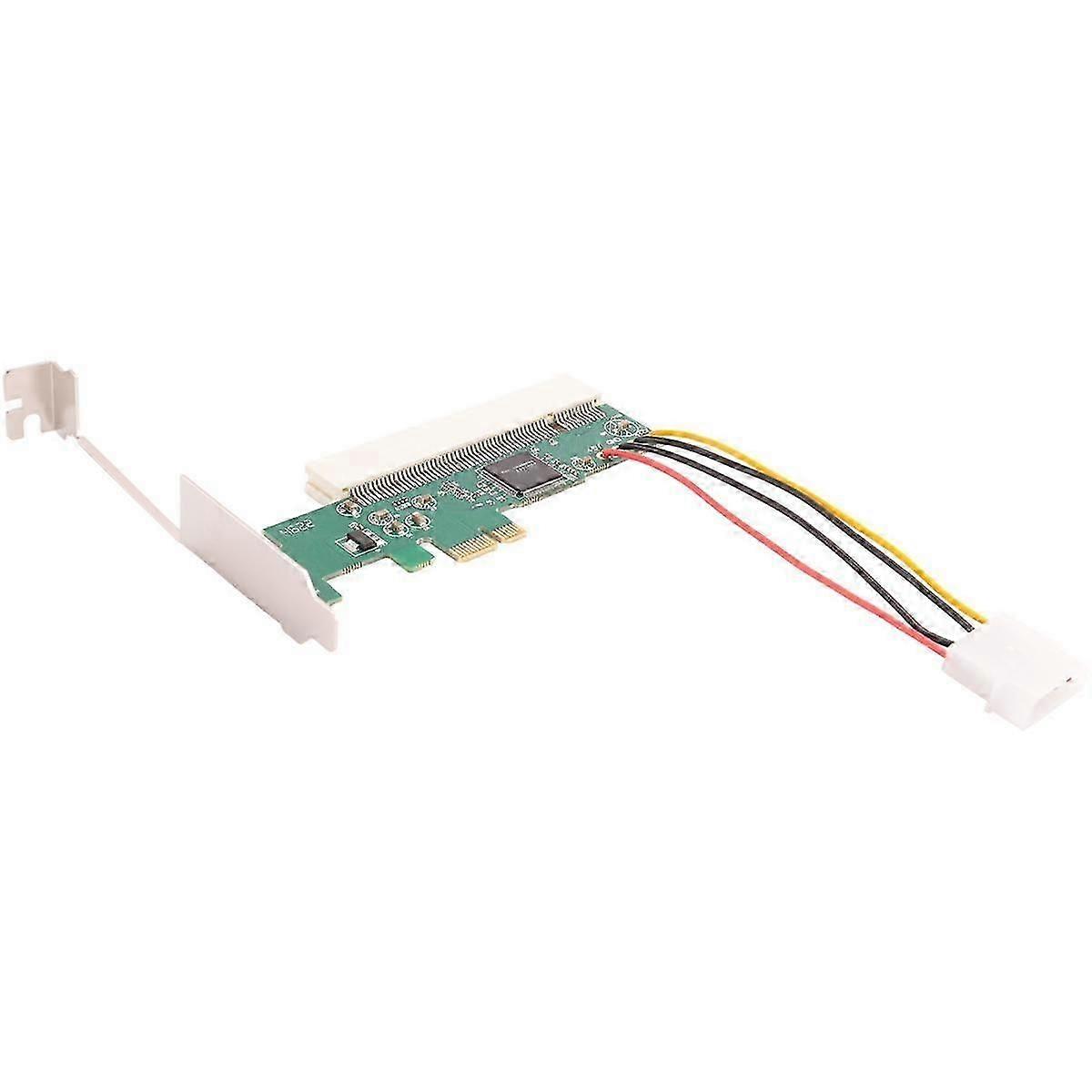 PCIE to PCI Adapter PCI Express X1 to PCI Expansion Card Riser Board ASM1083 Chipset with 4-Pin ...