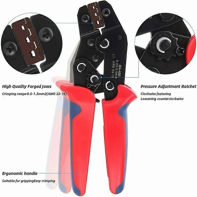 Professional Grade Crimping Tool, Precision Jst Crimp Tool For Open ...