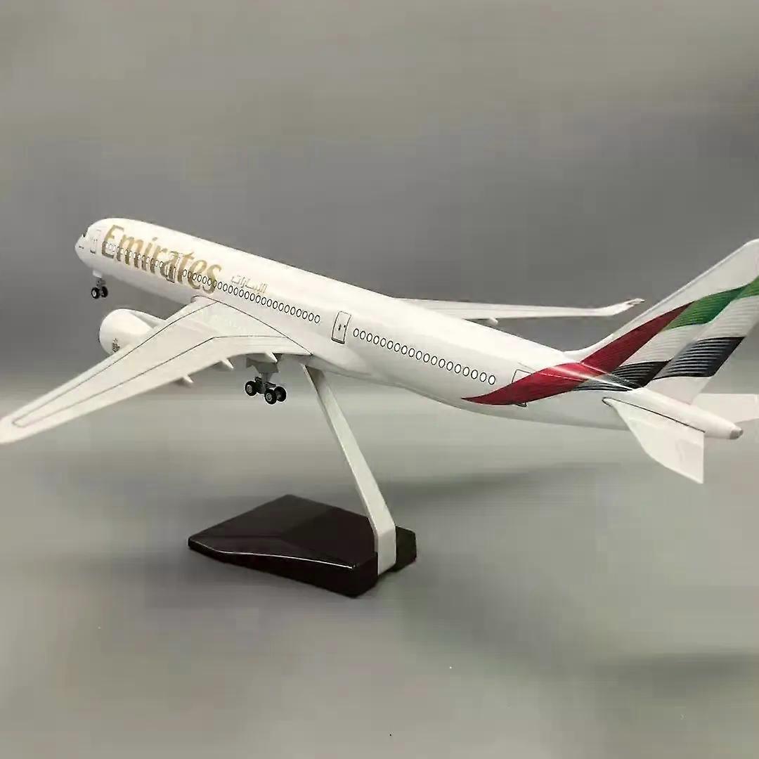 Model Airplane 47CM Scale Airplane Airbus A350 Emirates Airline Plane ...