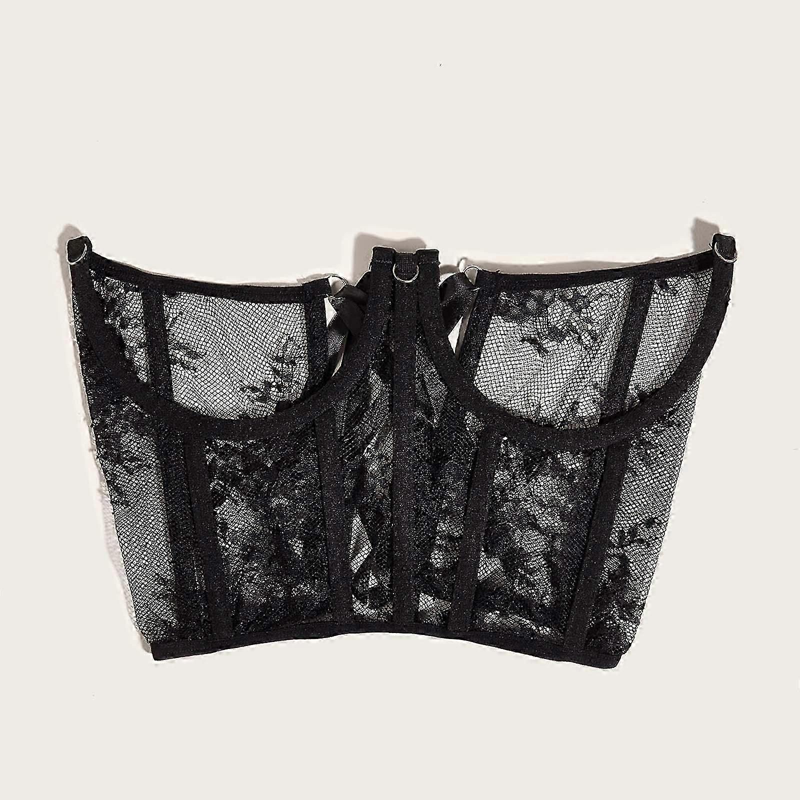 Underbust Corset Belt, Waist Corset, Lace Open Cup Corset, Short Torso ...