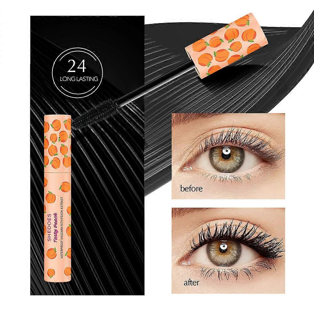 Orange Mascara Thick Curly Natural Long Waterproof Sweat-proof | Fruugo UK