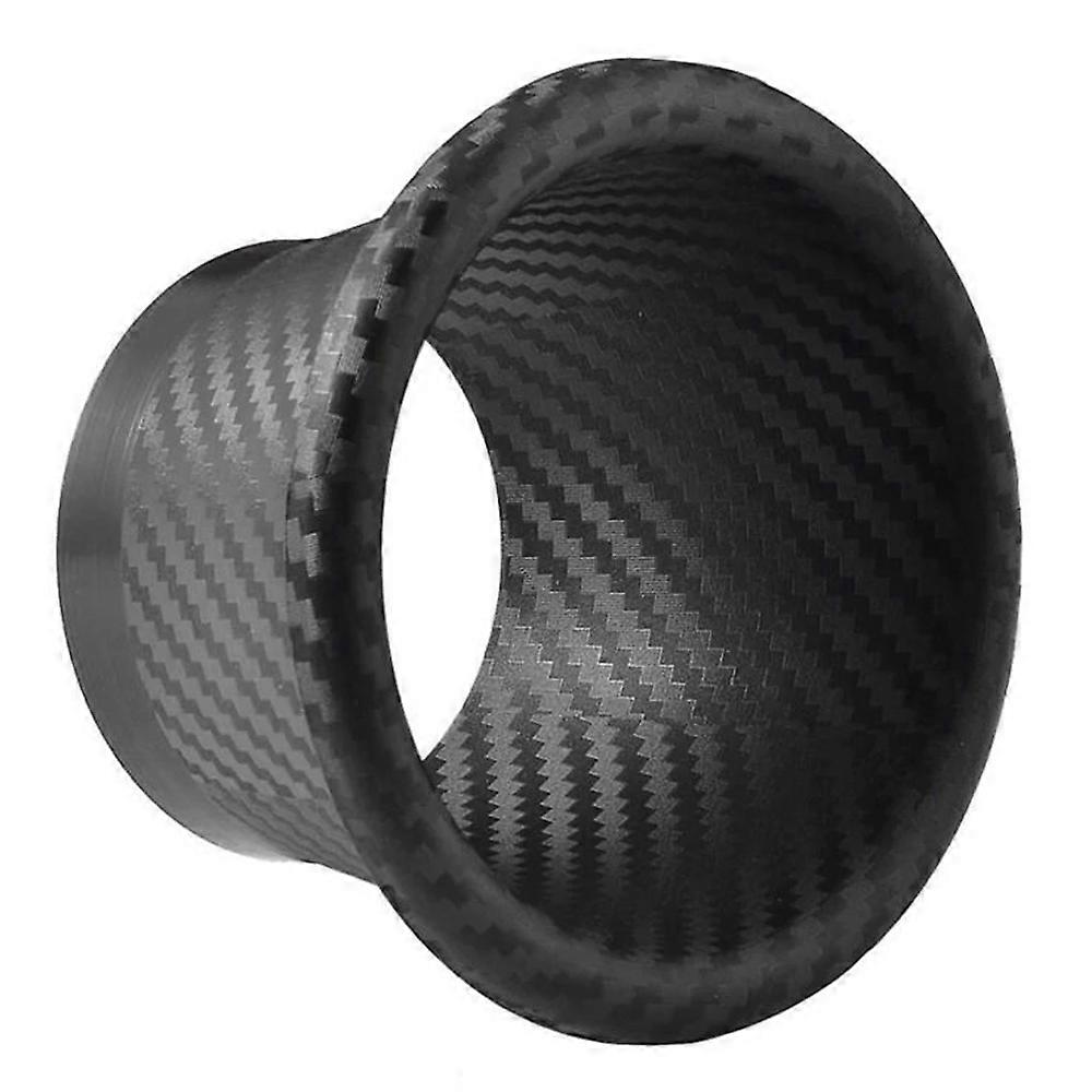1 Set Car Front Bumper Turbo Air Intake Pipe Turbine Funnel Kit Carbon ...