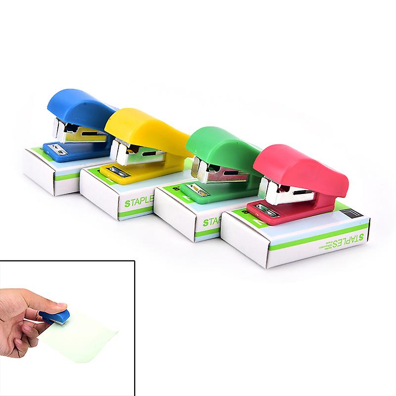 Office Student School Home Mini Cartoon Paper Document Stapler With ...