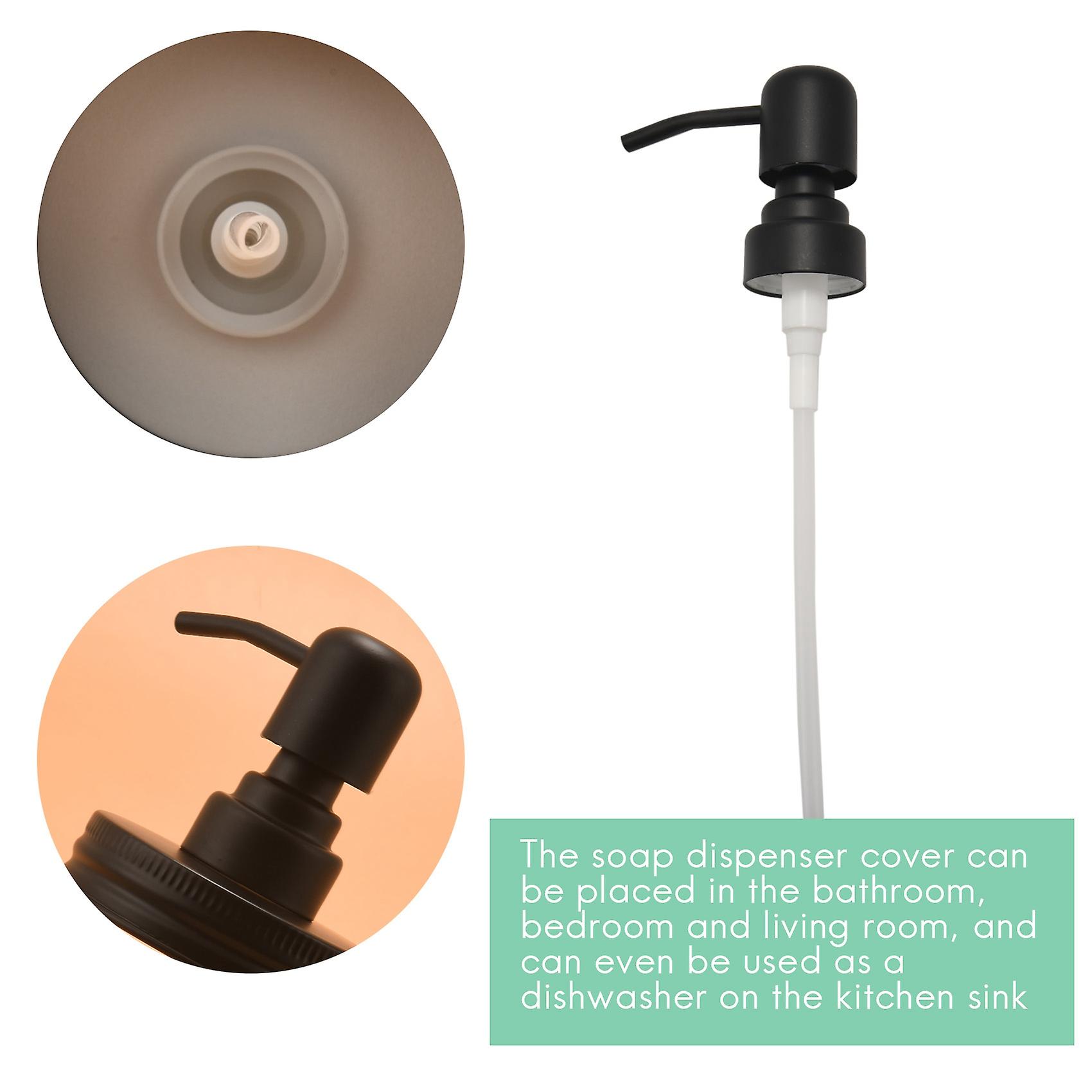 Soap Dispenser Lids,rust Proof Pump And Lid Replacement For Mason Jars ...