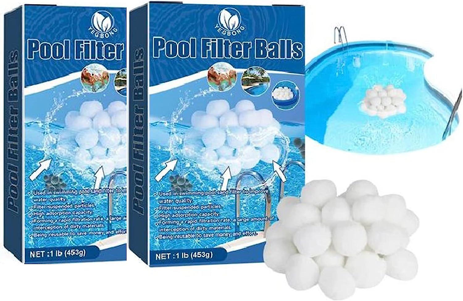 Pool Filter Balls, Oil Absorbing Sponge Scum Sponge For Swimming Pool ...