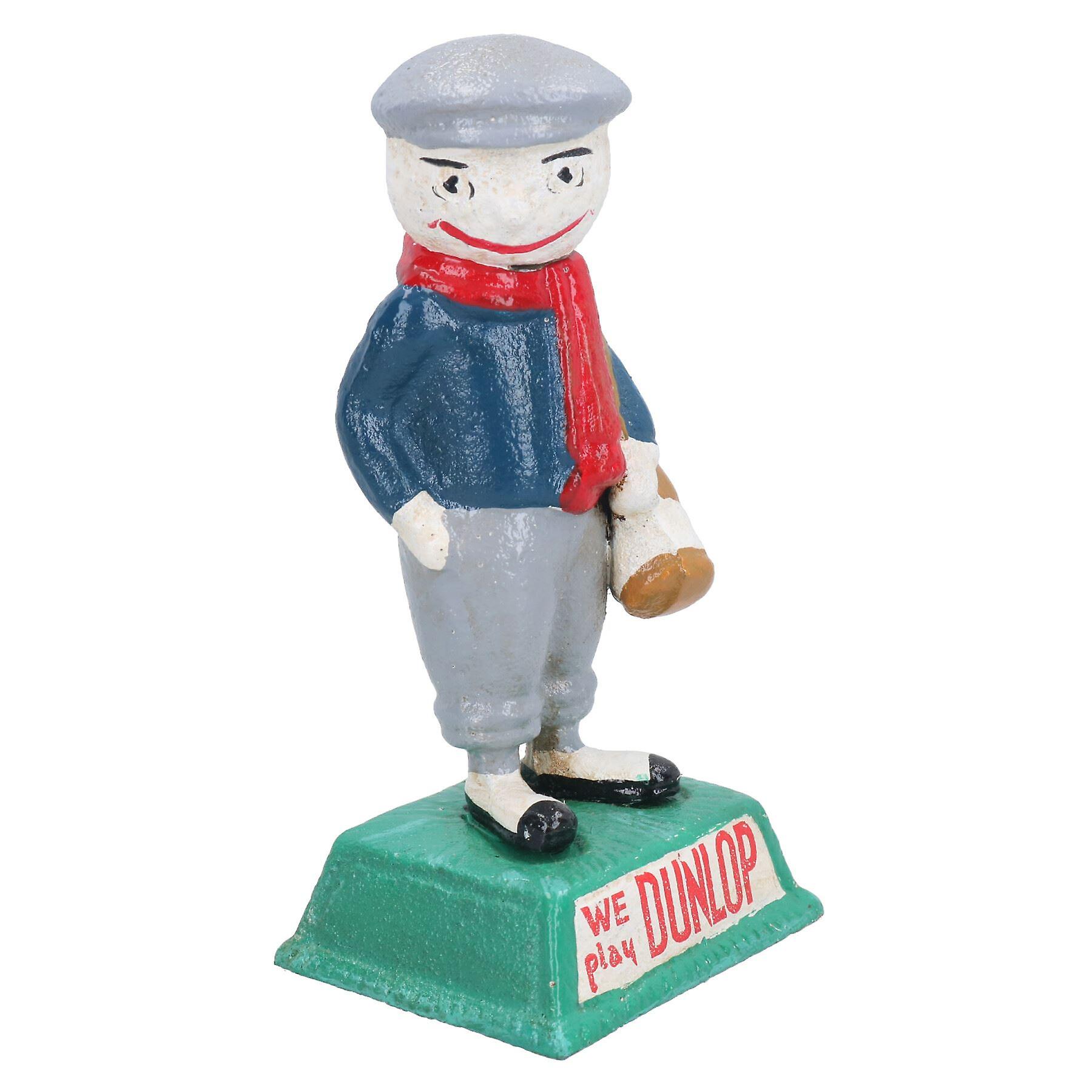 Dunlop Golf Man Figure Statue Cast Iron Golfer Mascot Ornament House ...