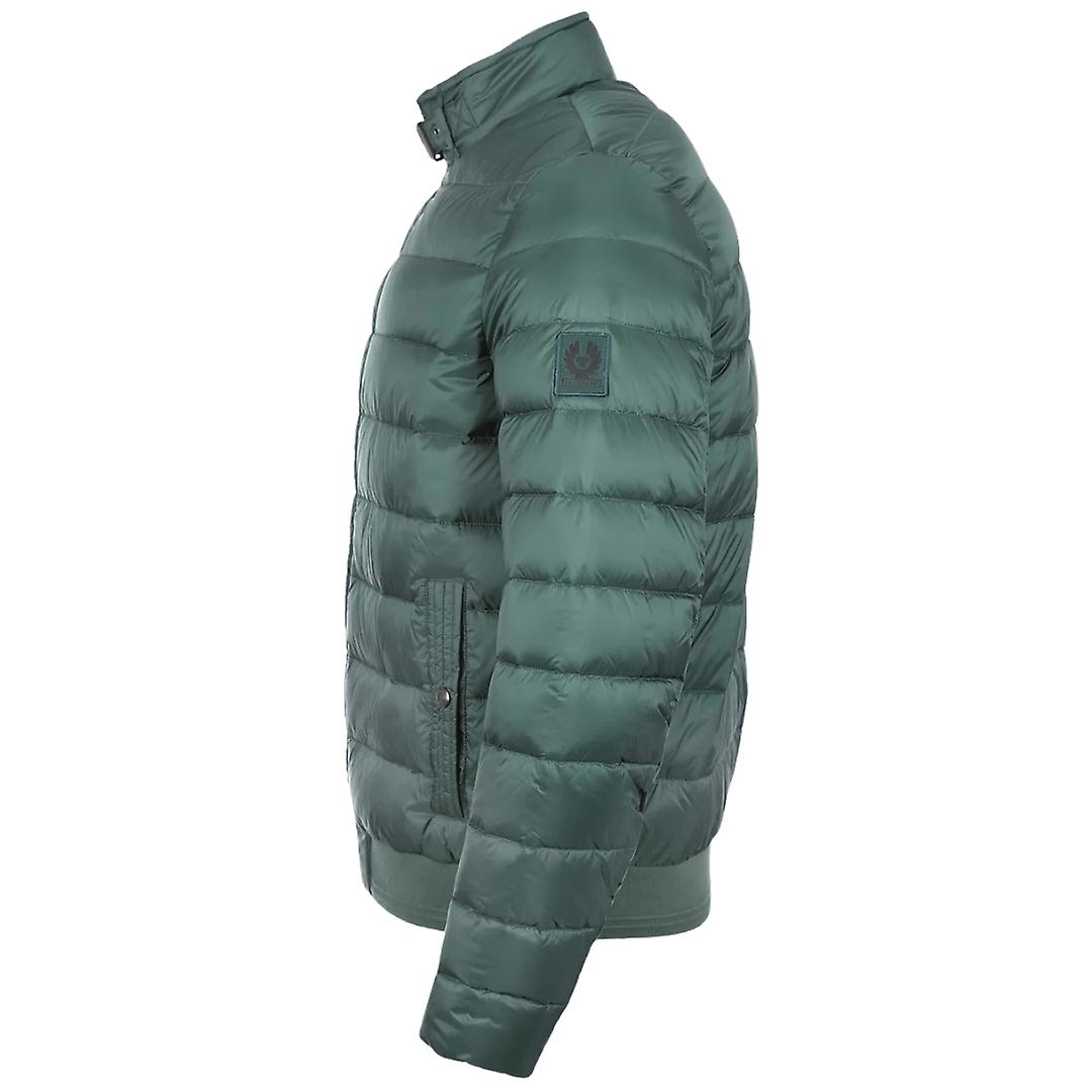 Belstaff Tonal Circuit Atlas Green Down Filled Jacket | Fruugo UK