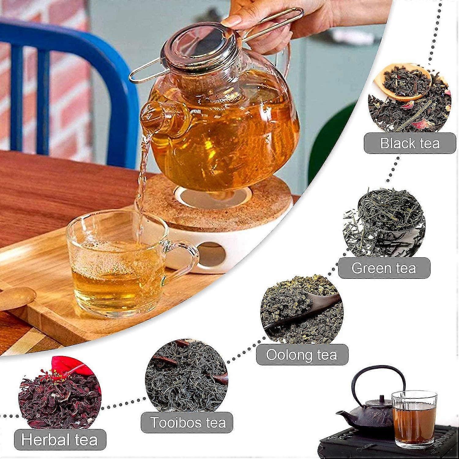 Tea Filter, Stainless Steel Tea Filter, Tea Strainer, Tea Infuser Tea ...