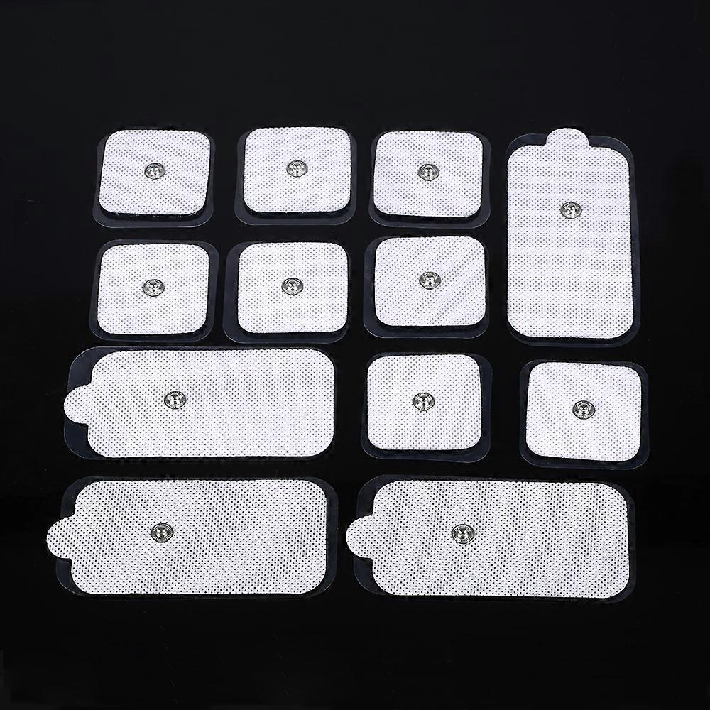 12pcs Electrode Pads Tens Massage Pad for Digital Therapy Machine ...