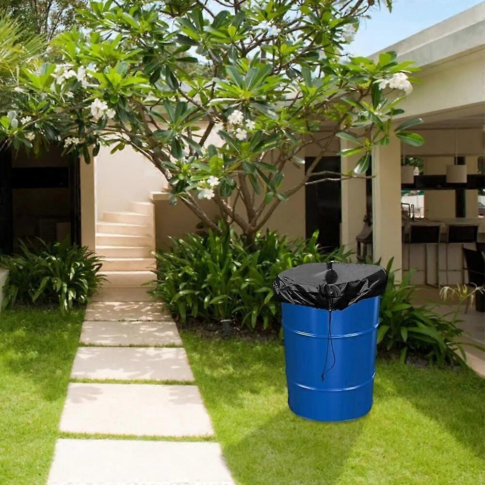 55 Gallon Drum Cover with Stretchable Adjustable Drawstring Fit Most ...