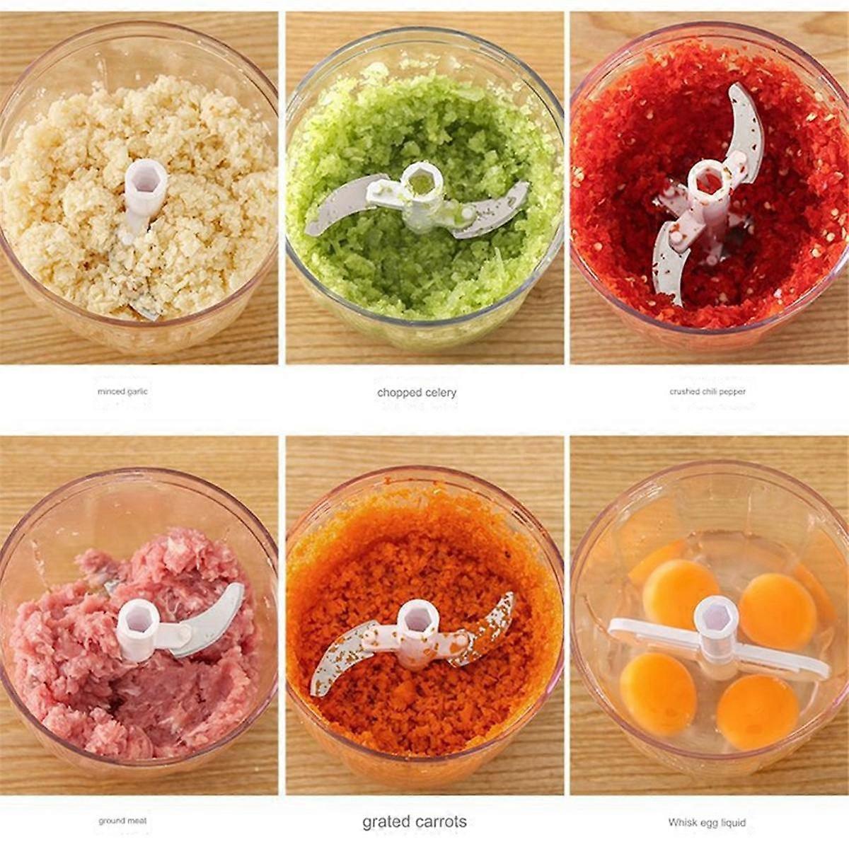 Hand Chopper, Manual Food Chopper, Hand Crank Onion Spinner, Food ...