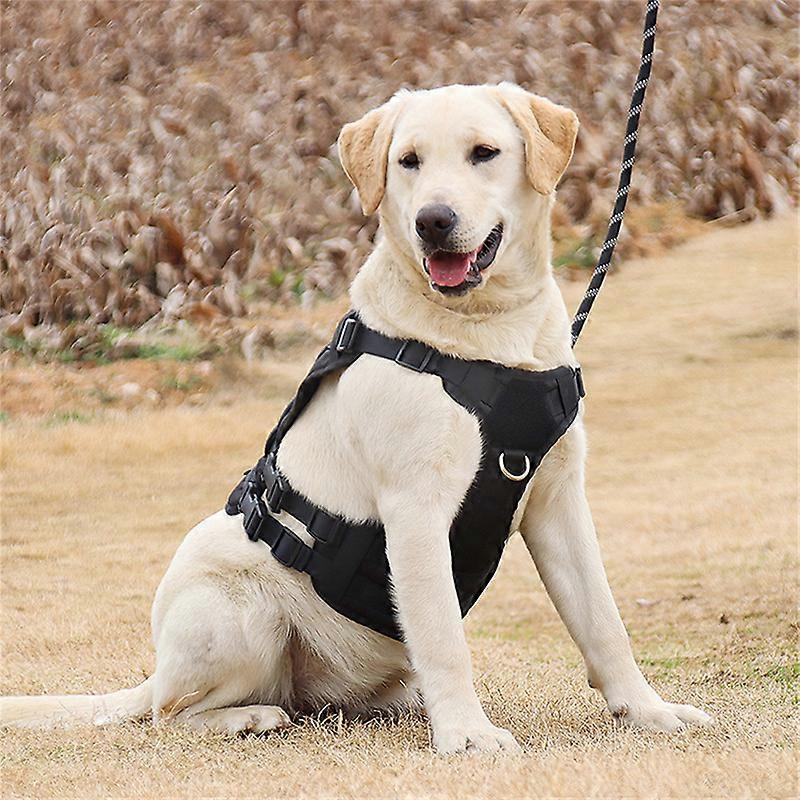 Tactical Dog Harness for Large Dogs, Military Dog Harness with Handle ...