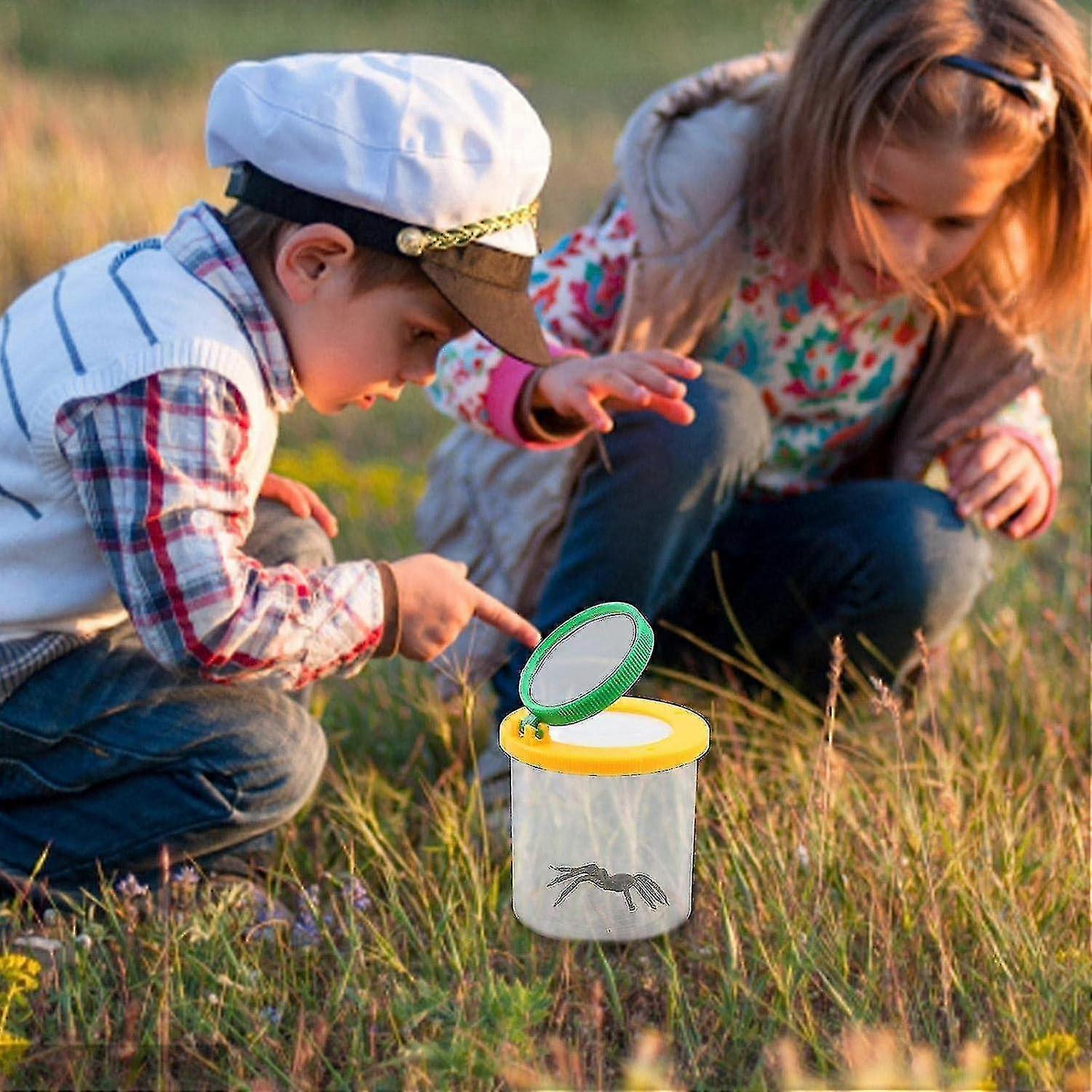 Bugs Catcher For Kids With A Spider Toy, Bugs Magnifier Insect ...