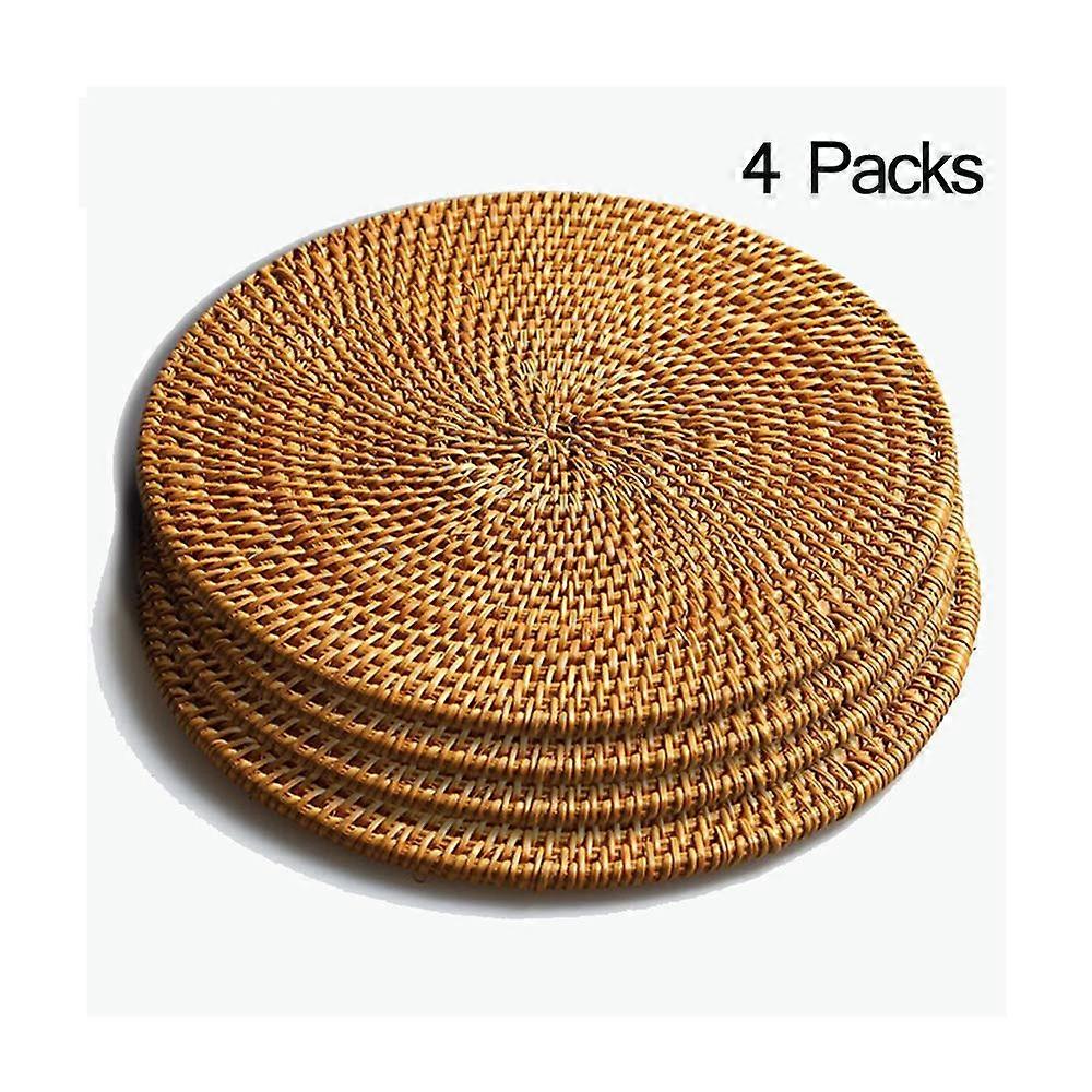Rattan Trivets for Hot Dishes-Insulated Hot Pads,Durable Pot holder for ...