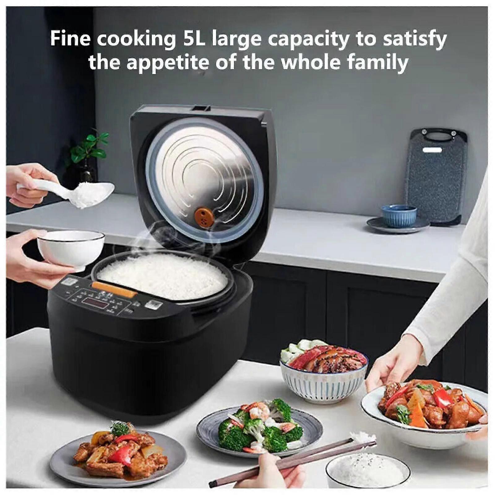 5L Intelligent Rice Cooker 900W Electric Rice Steamer For Family with Keep Warm Function ...