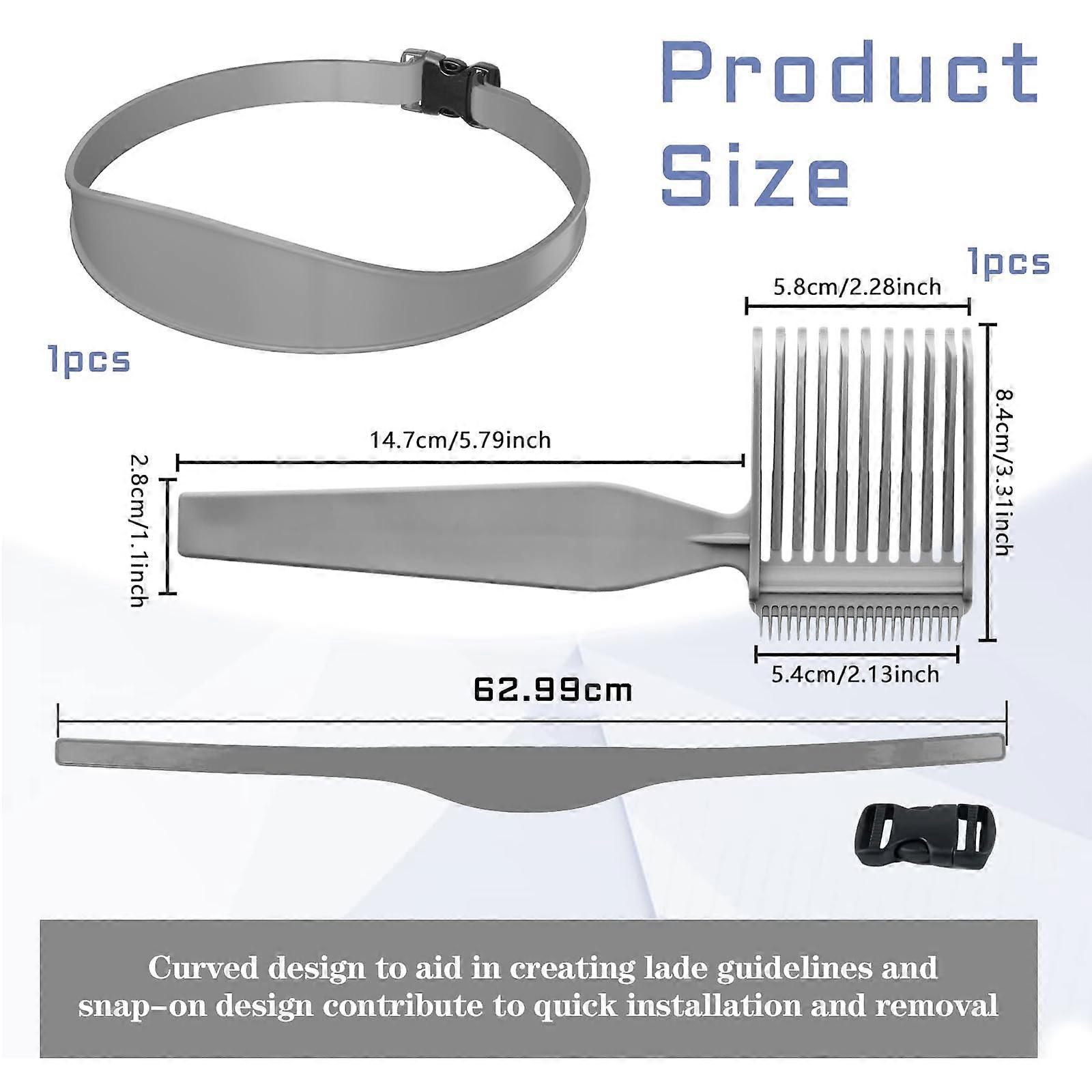 Fade Combs Hairdressing Combs & Cutout, Shaving Stencil, Cool DIY Hair ...