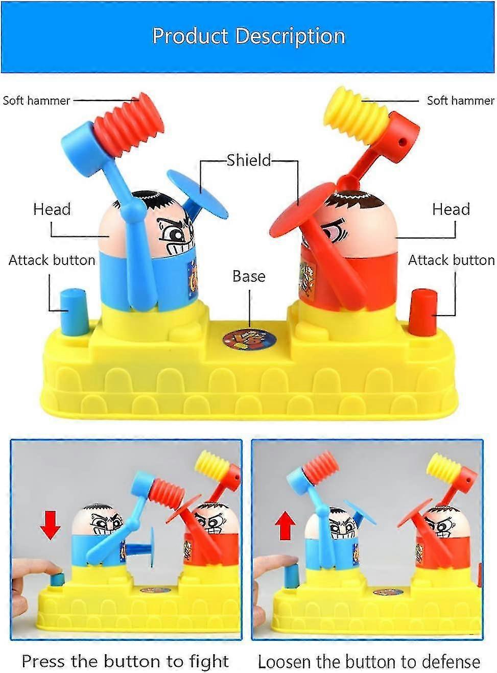 Fighting Robots Boxing Game Board Game For 2 Palyers,whack-a-mole ...