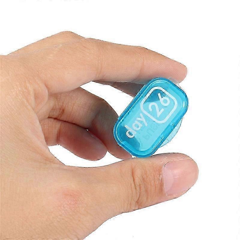 Pill Box 31Day Medicine Tablet Dispenser Organizer Weekly Pill Storage ...