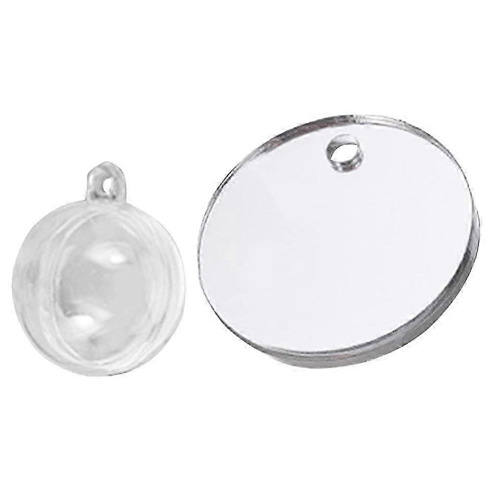 1 Set of Fish Tank Floating Mirror Betta Tank Mirror Floating Betta ...