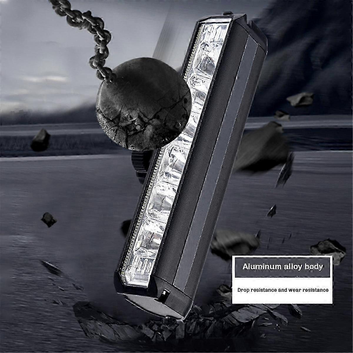 Front LED Light for Electric Scooter 4000mAh Waterproof Flashlight USB ...