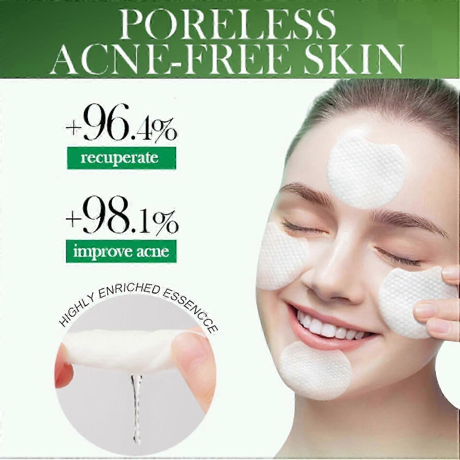 3% Salicylic Acid Face Pads, Face Exfoliator Pad For Acne Prone Skin ...