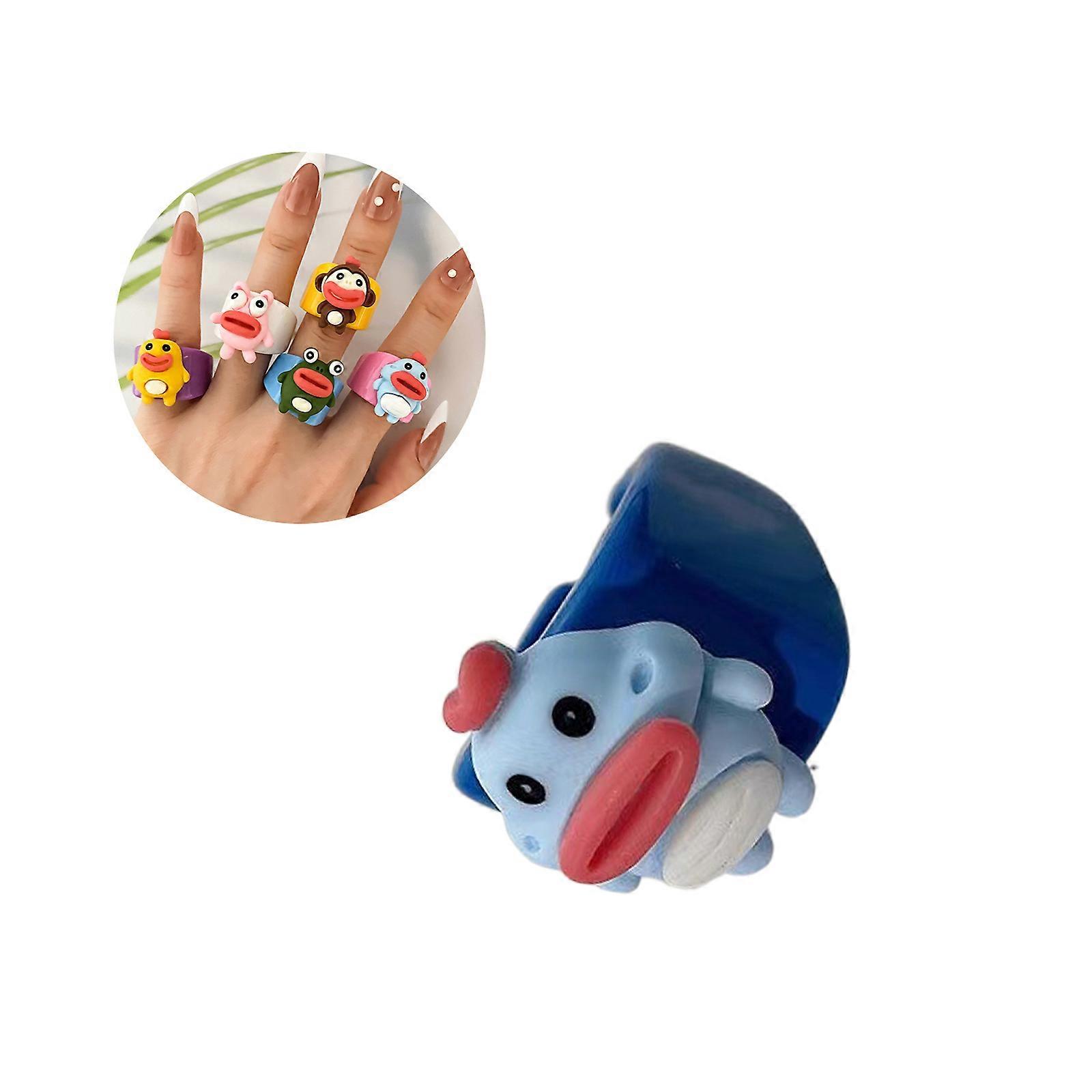 Trend Large Mouth Rings Eye-catching Opening Rings Statement Pieces ...