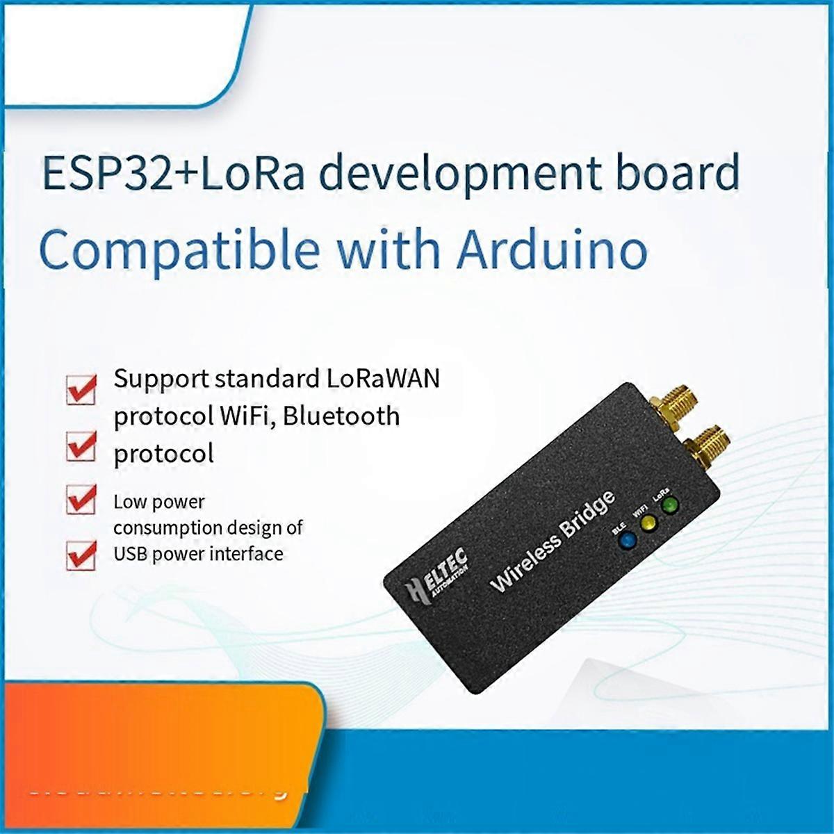 HELTECAUTOMATION LoRa Wireless Bridge for Arduino IOT Sensor 433mhz ...