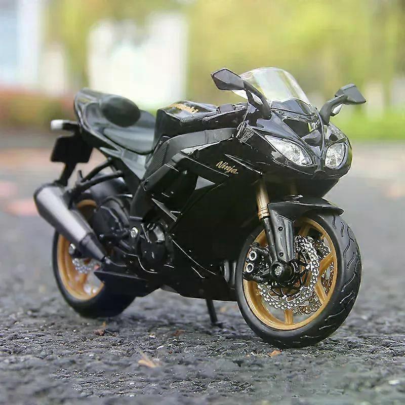 Ninja ZX-10R Alloy Motorcycle Model Simulation Diecast Metal Scale ...