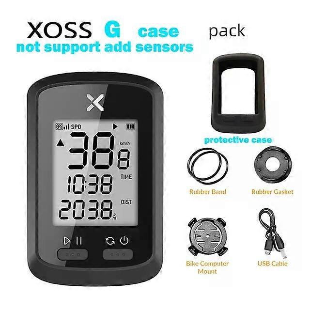 XOSS Bike Computer G+ Wireless GPS Speedometer Waterproof Road Bike MTB ...