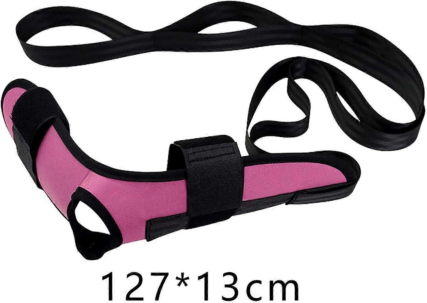 Fitness Stretching Strap Leg Extender Belt With Multiple Loops For Yoga ...