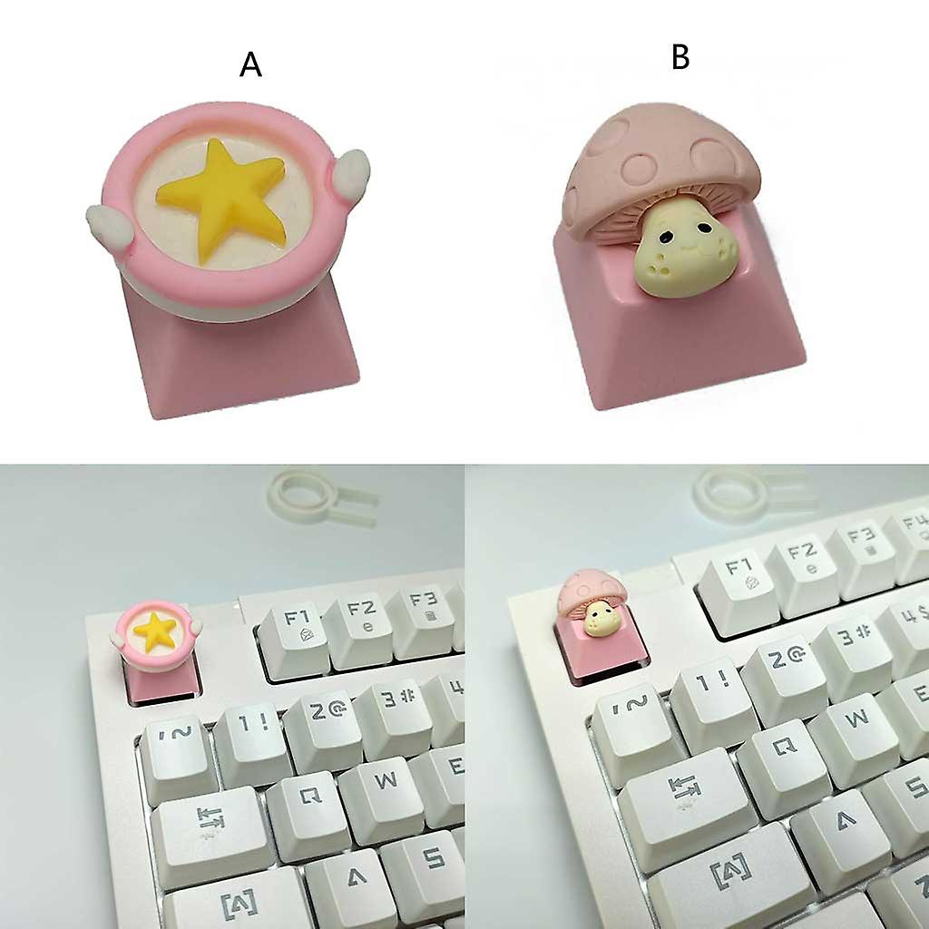Diy Keyboard Pretty Pastel Pbt Keycap Oem Profile R4 For Mechanical ...