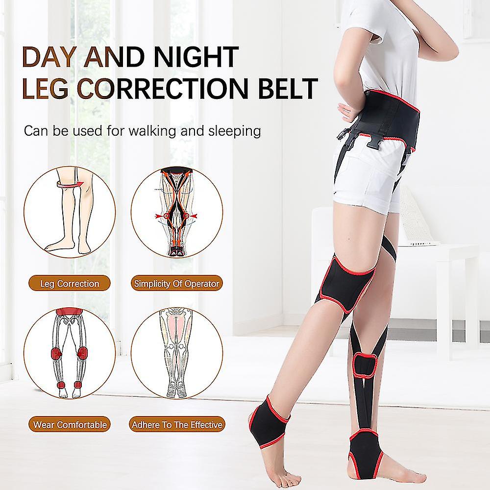 1pcs O/x Leg Shape Correction Band Belt Bowed Knee Valgum Straightening ...