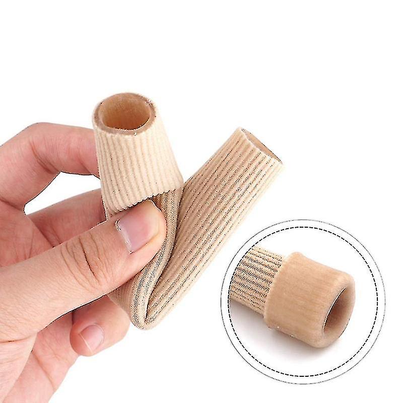 Gel Toe Caps,4 Pcs/pack For Big Toes, Toe Covers,toe Protectors (brown ...