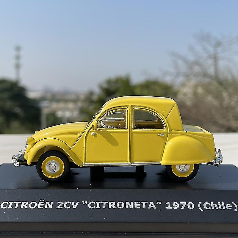 1:43 Schaal Citroen 2cv Classic Car Model Alloy Diecast Speelgoed ...